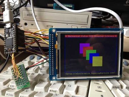 Interfacing Teensy 3.x to TFT_320QVT LCD/Touchscreen/SD reader | Teensy ...