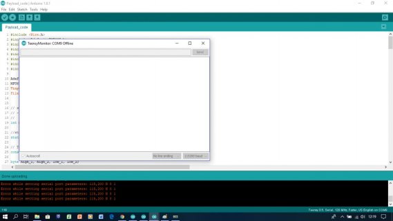 Error while setting serial port parameters: 115,200 N 8 1 | Teensy Forum