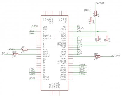 wm8731+teensy schematics? | Teensy Forum