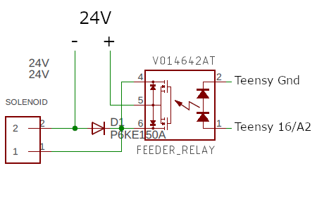 Teensy 3.6 LED dims with solenoid operation | Teensy Forum