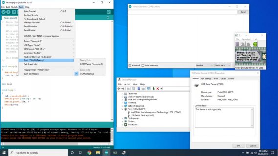 Teensy 4.0 Serial Monitor Issues | Teensy Forum