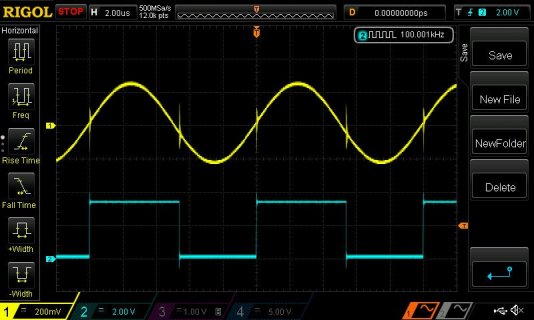 Using the analog comparator to build a frequency counter with the ...