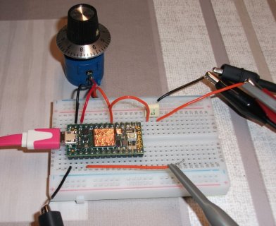 Using the analog comparator to build a frequency counter with the ...