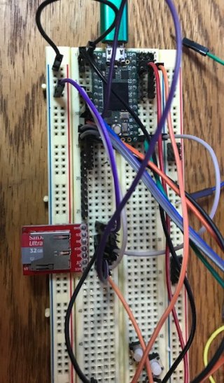 Testing Teensy 4.0 and SD card module with SPI to store data on sd card ...
