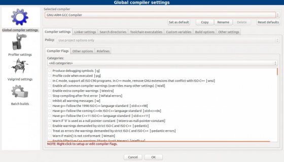 teensyduino in Code::Blocks: how to set up ARM-NONE-EABI-GCC | Teensy Forum
