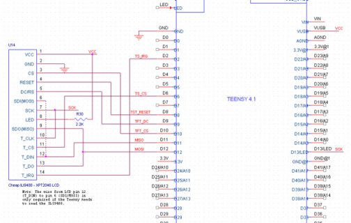 Teensy 4.0/4.1 & ILI9488 LCD | Teensy Forum