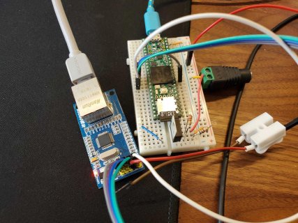 Unable to successfully run DHCPAddress Printer using Teensy 3.5 and a ...