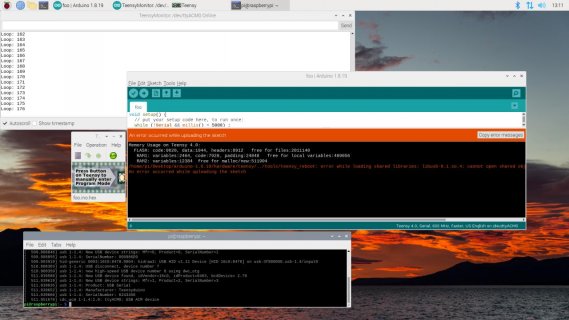 Basic Teensy Operation with Raspberry Pi - won't connect | Teensy Forum
