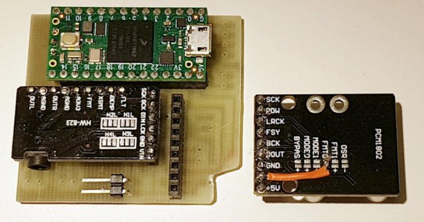 PCM1802 -> Teensy4.x -> PCM5102 | Teensy Forum
