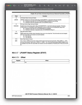 LIN bus Rx Interrupt - Cannot clear interrupt - Teensy4.1 | Teensy Forum