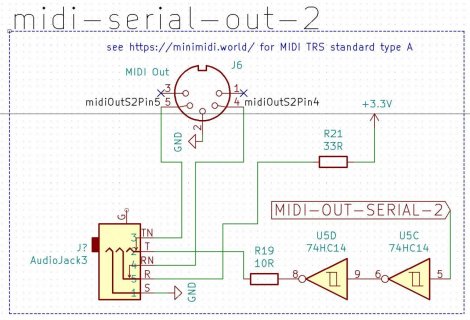 MIDI 5 pin DIN and TRS swiching circuit | Teensy Forum