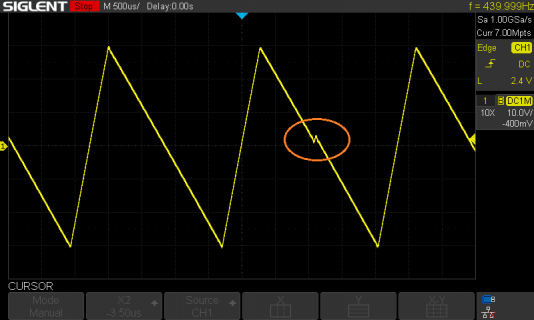 Variable Triangle waveform not behaving as expected | Teensy Forum