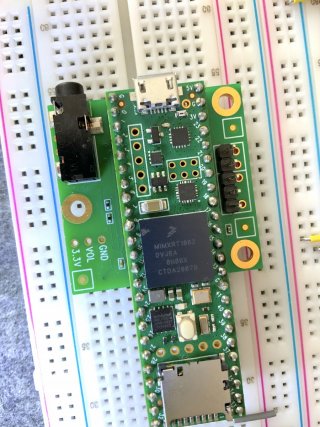 Teensy 4.1 with audio-board blinking 4x red on startup | Teensy Forum