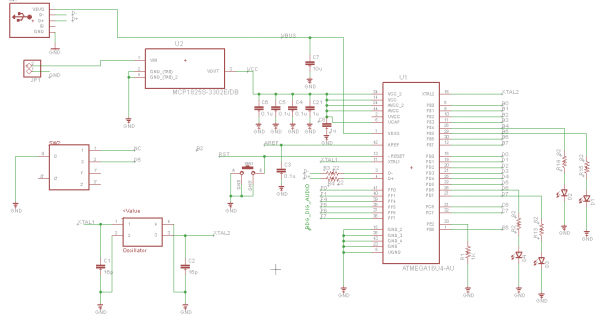 Custom Teensy 2.0 Board USB connection Fail | Teensy Forum Custom Teensy 2.0 Board USB connection Fail | Teensy Forum