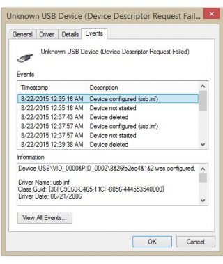 Teensy 3.1 - "USB Device Not Recognized" - HELP! | Teensy Forum