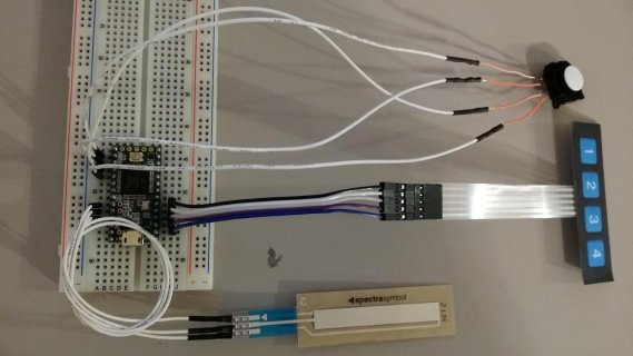 Teensy 2.0 using Potentiometer strip and Joystick for zoom/pan in ...