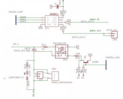 using OctoWS2811 to control custom AC Power circuit | Teensy Forum