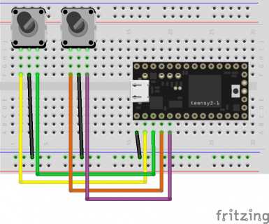 MIDI Controller using 16 Rotary Encoders | Teensy Forum