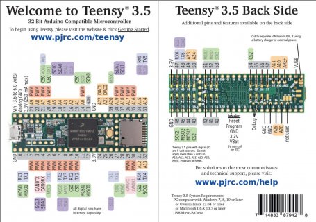 Teensy 3.6 pinout, uppercase and lowercase? | Teensy Forum