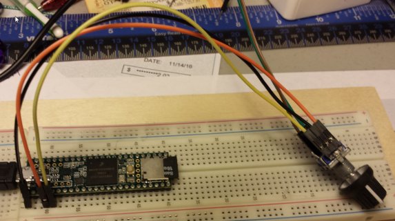 Rotary Encoder on Teensy 3.5 Board | Teensy Forum