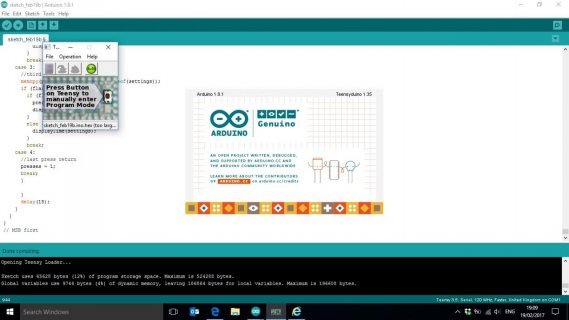 Teensy loader HEX file too large | Teensy Forum