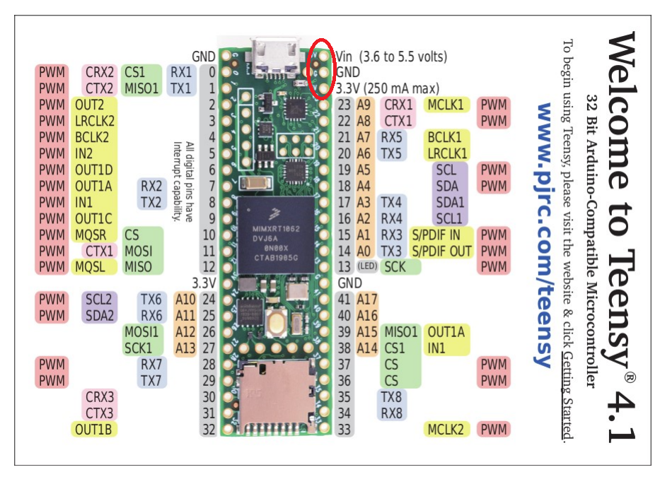 LCD Backlight Sags during screen writes with Teensy 4.1 | Teensy Forum